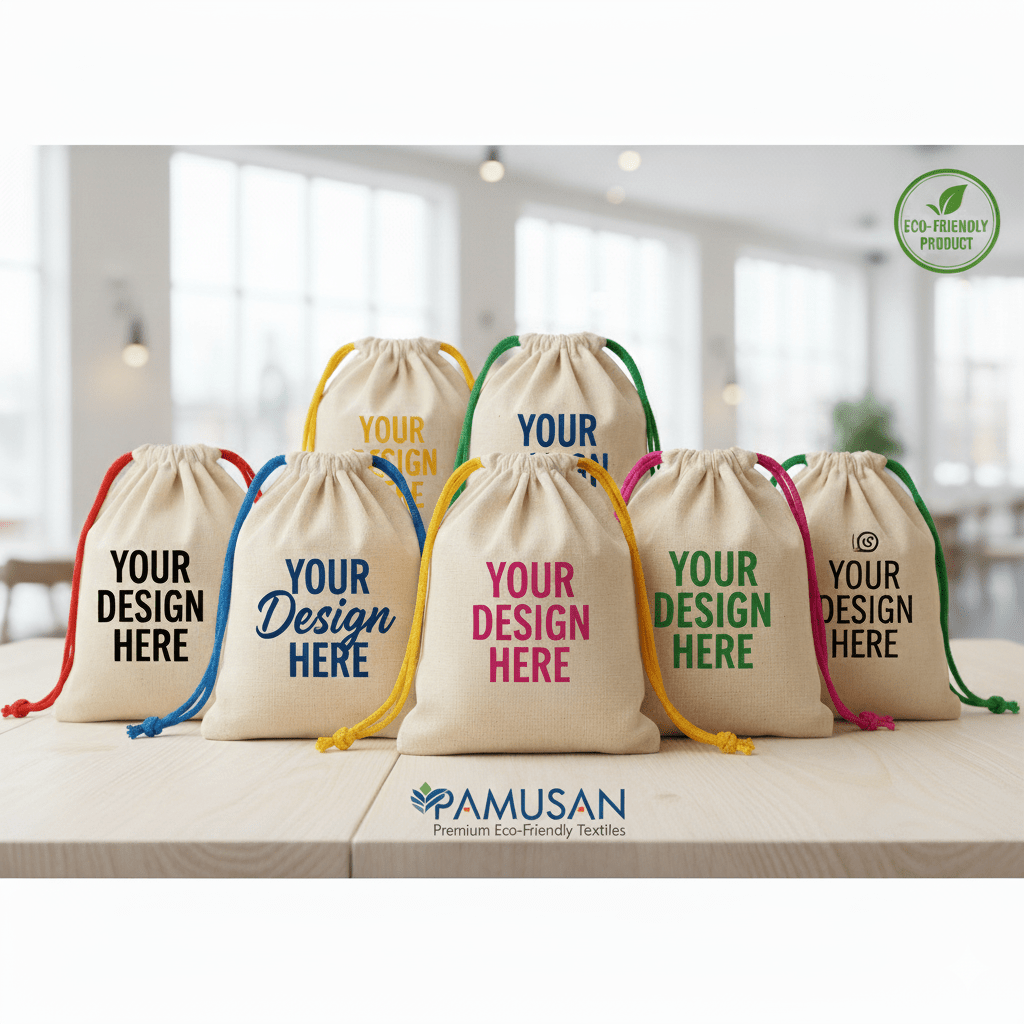 Eco-Friendly Custom Fabric Pouches for Promotional Items