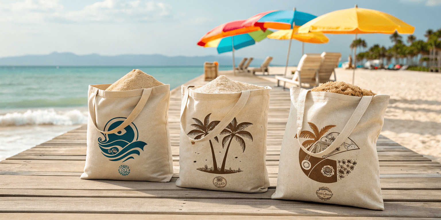 Custom Beach Bags: Canvas, Print & Bulk Guide | Pamusan